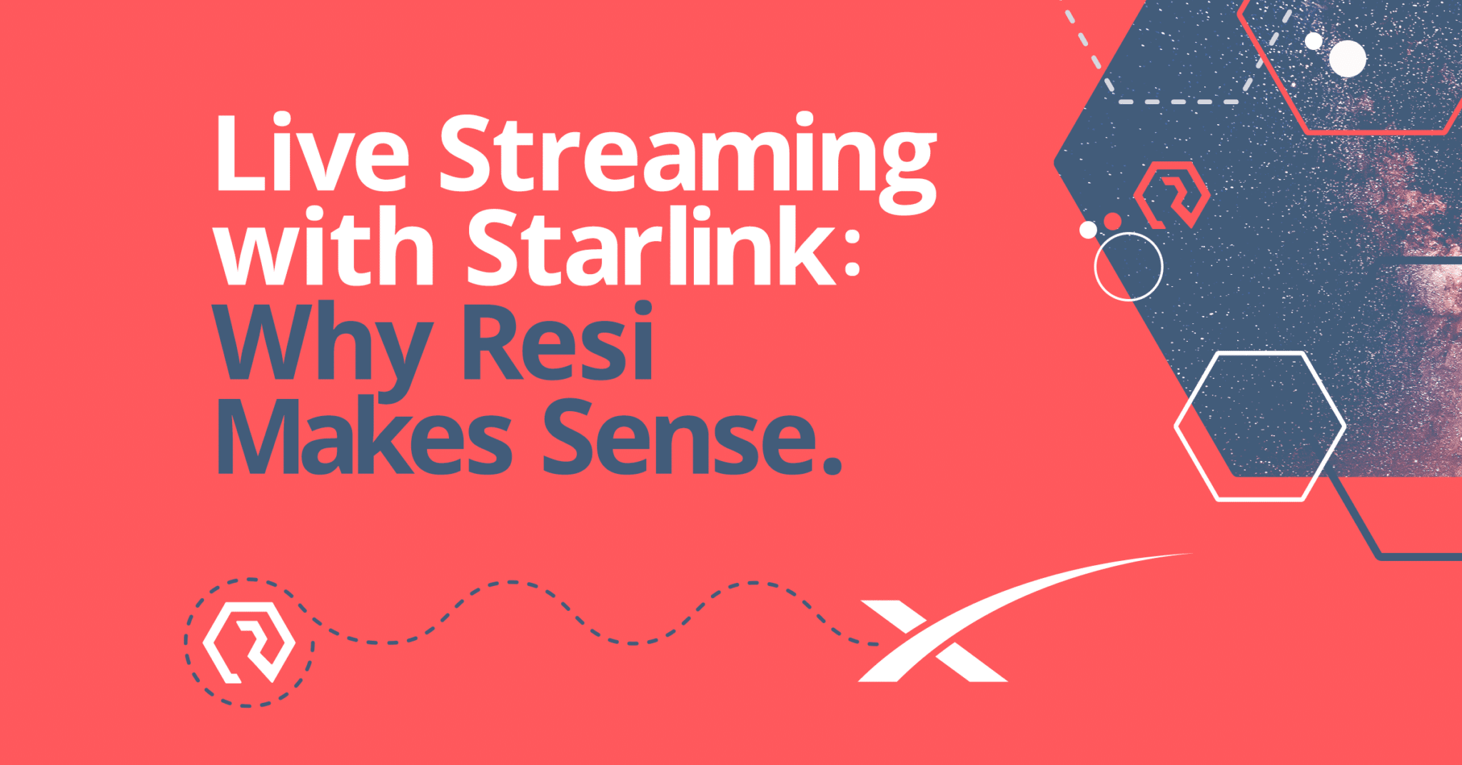 Enhancing Livestreaming Infrastructure with Starlink and Resi