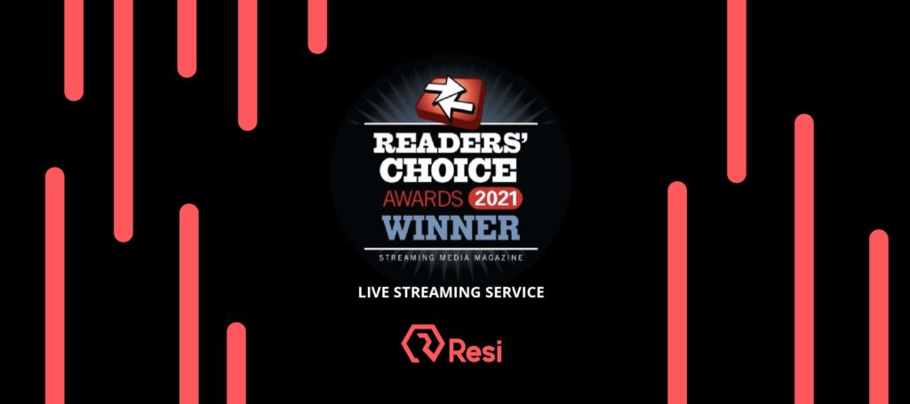 In the News: Resi Named Best Livestreaming Service