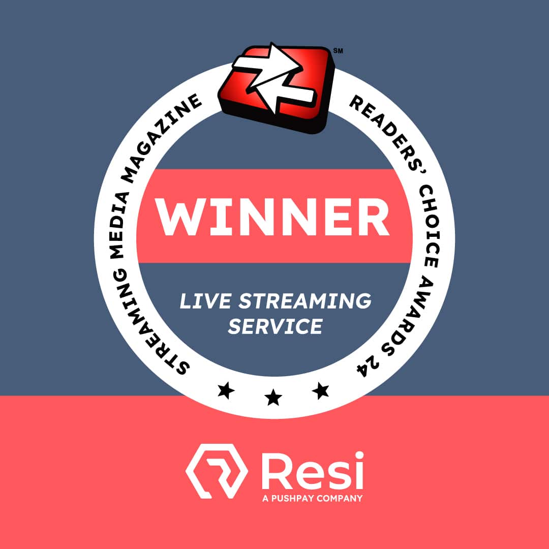 Resi Crowned Best Live Streaming Service in Streaming Media Magazine’s ...